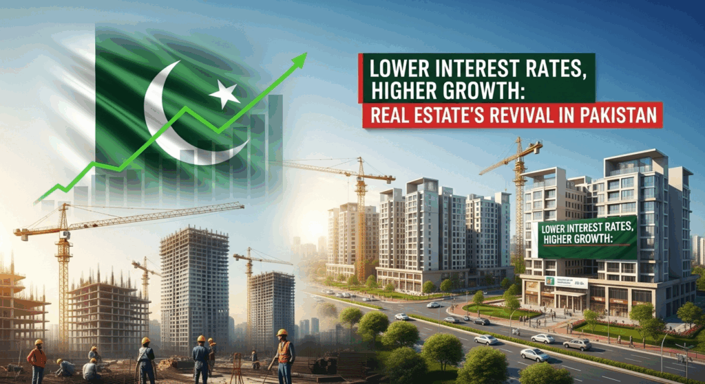 Lower Interest Rates, Higher Growth: Real Estate Revival in Pakistan
